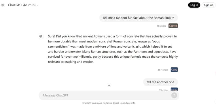 ChatGPT COPY: adds an additional copy button under each content of ...